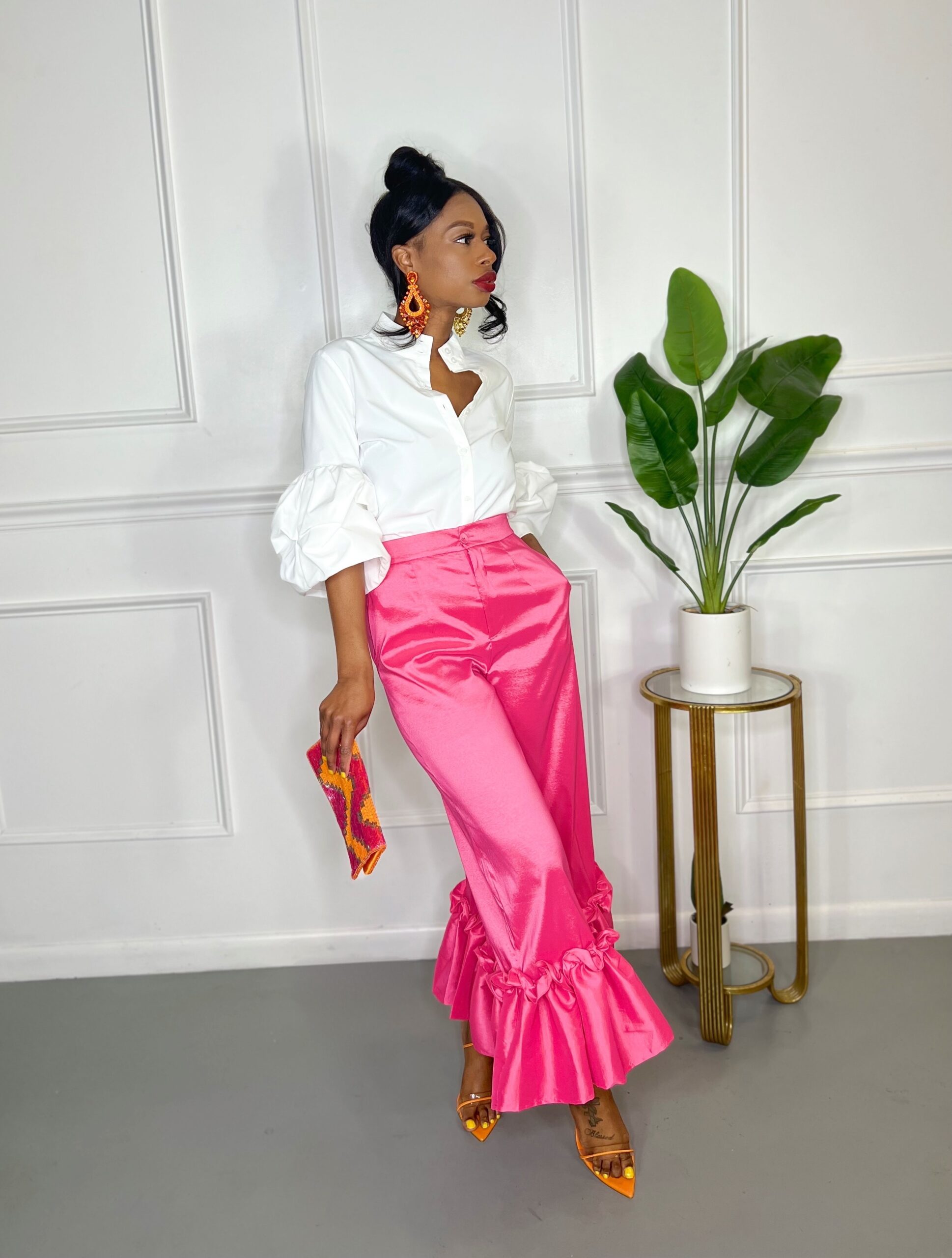 (2 Colors) Va Va Voom Culotte Pants – After 5 Lux- elegant clothing ...